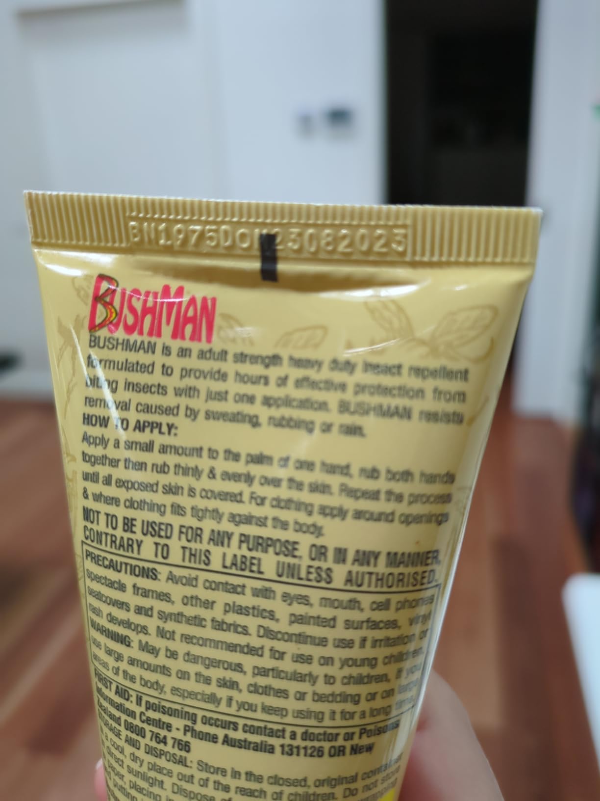 Bushman Ultra Heavy Duty 80% Deet DryGel Tube 75 g, 75 grams : Amazon ...