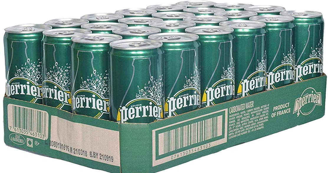 Perrier 33cl (pack de 24) : Amazon.fr: Epicerie