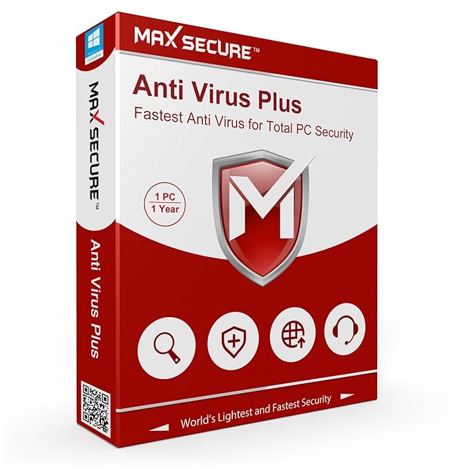 Max Secure Anti Virus Plus Version 6 - 1 PCs, 1 Year (CD) : Amazon.in ...