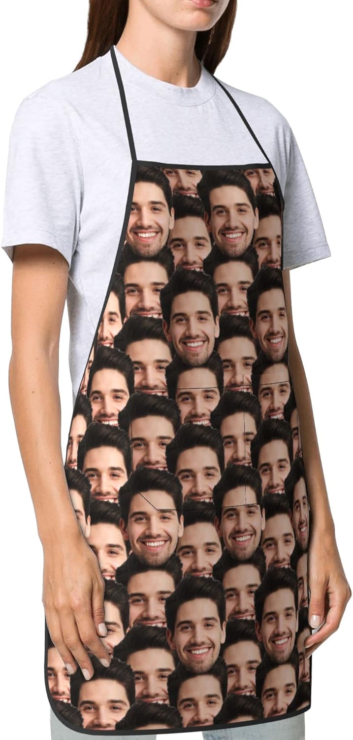 Delantal personalizado para mujeres y hombres, delantal de chef ...