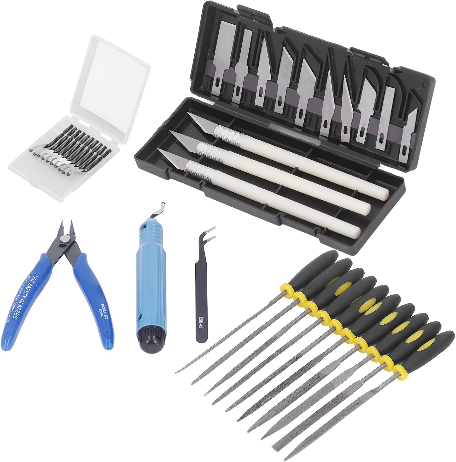 3D Printer Tool Set, 3D Print Tool Kit Includes Debur Cleaning and ...