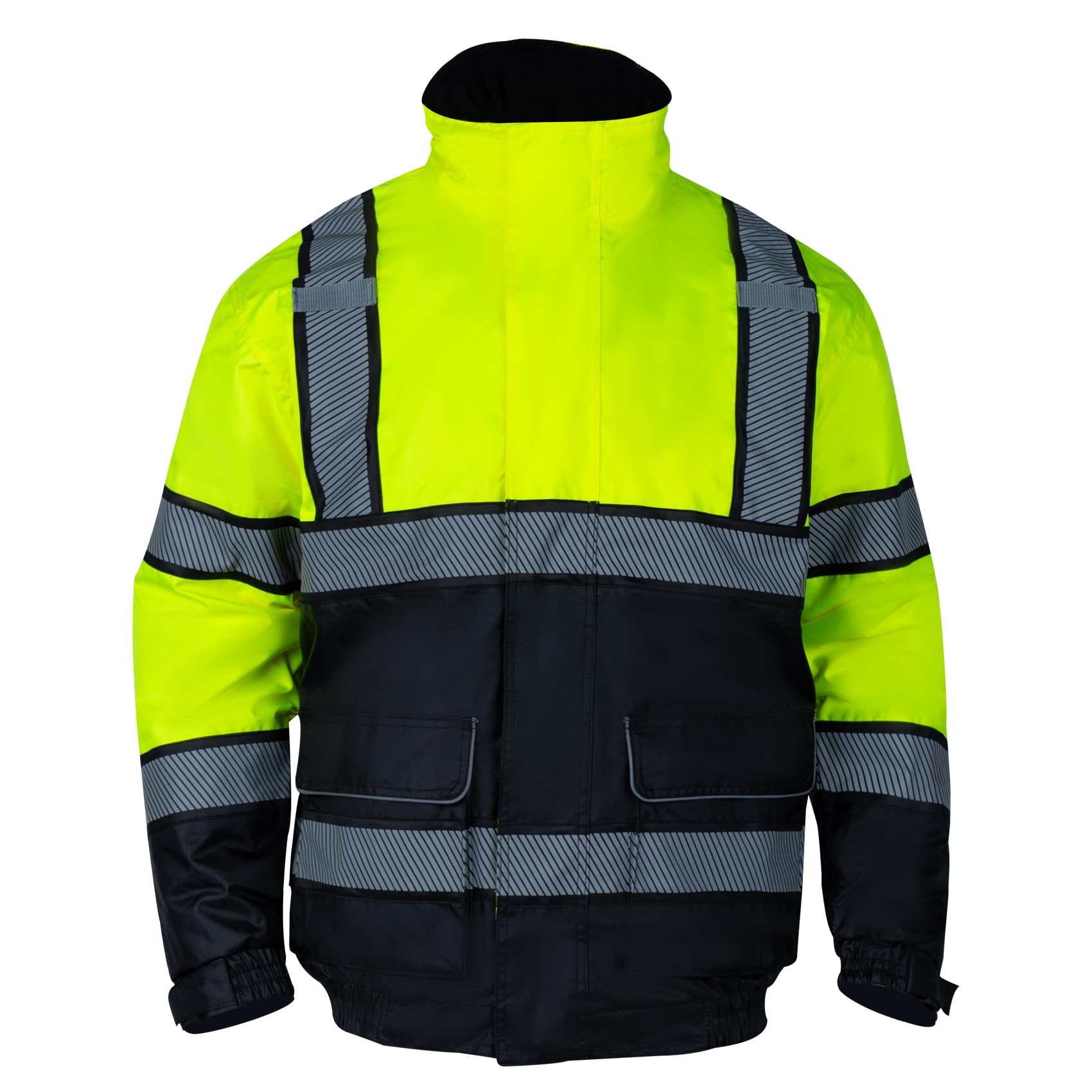 Snapklik.com : VENDACE Hi Vis Reflective Safety Winter Jackets For Men ...