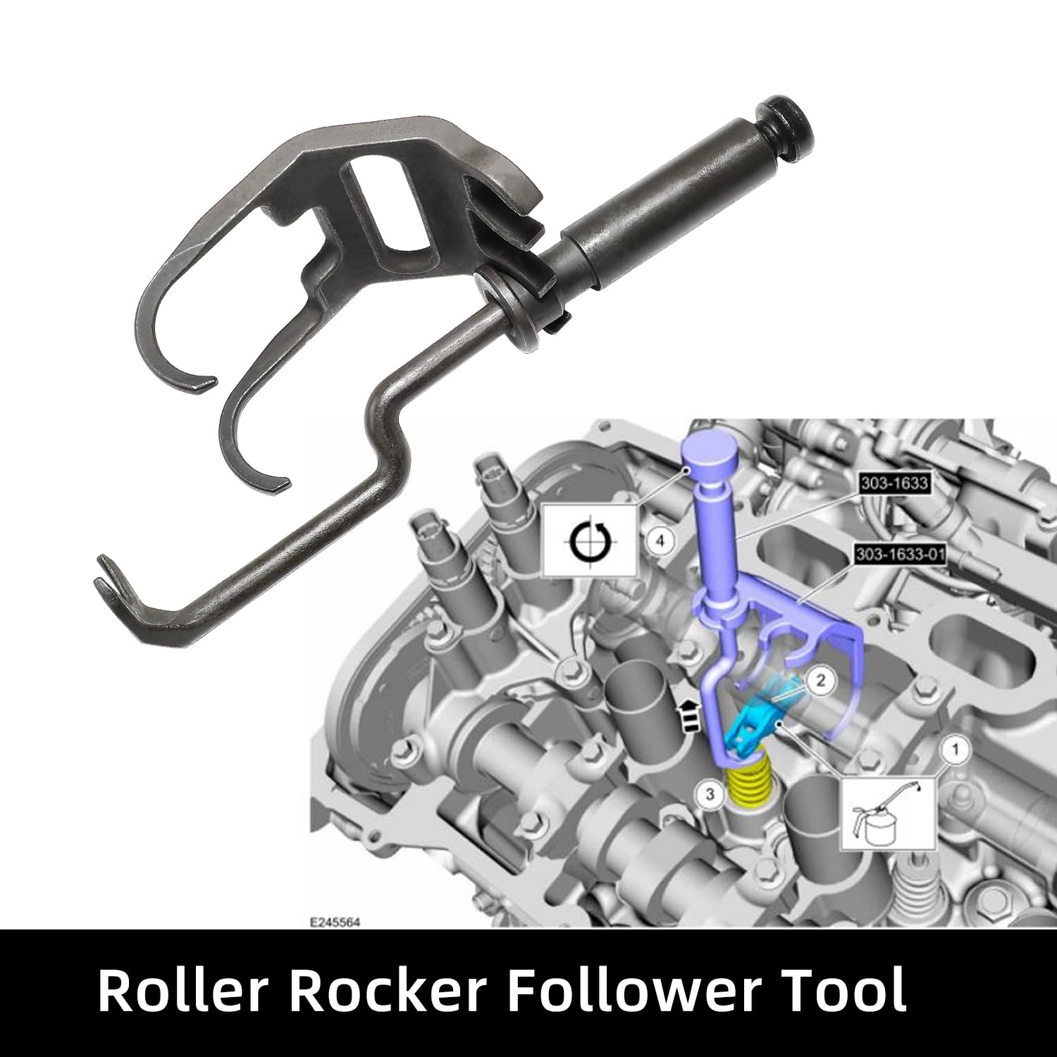 Snapklik.com : 303-1655 303-1633 Camshaft Alignment Tool Vibration ...
