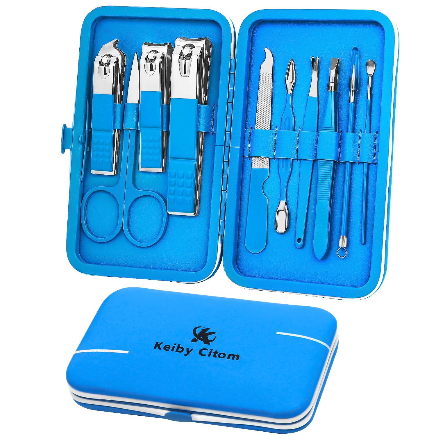 Amazon.com : Manicure Set, Travel Mini Nail Clippers Kit Pedicure Care ...