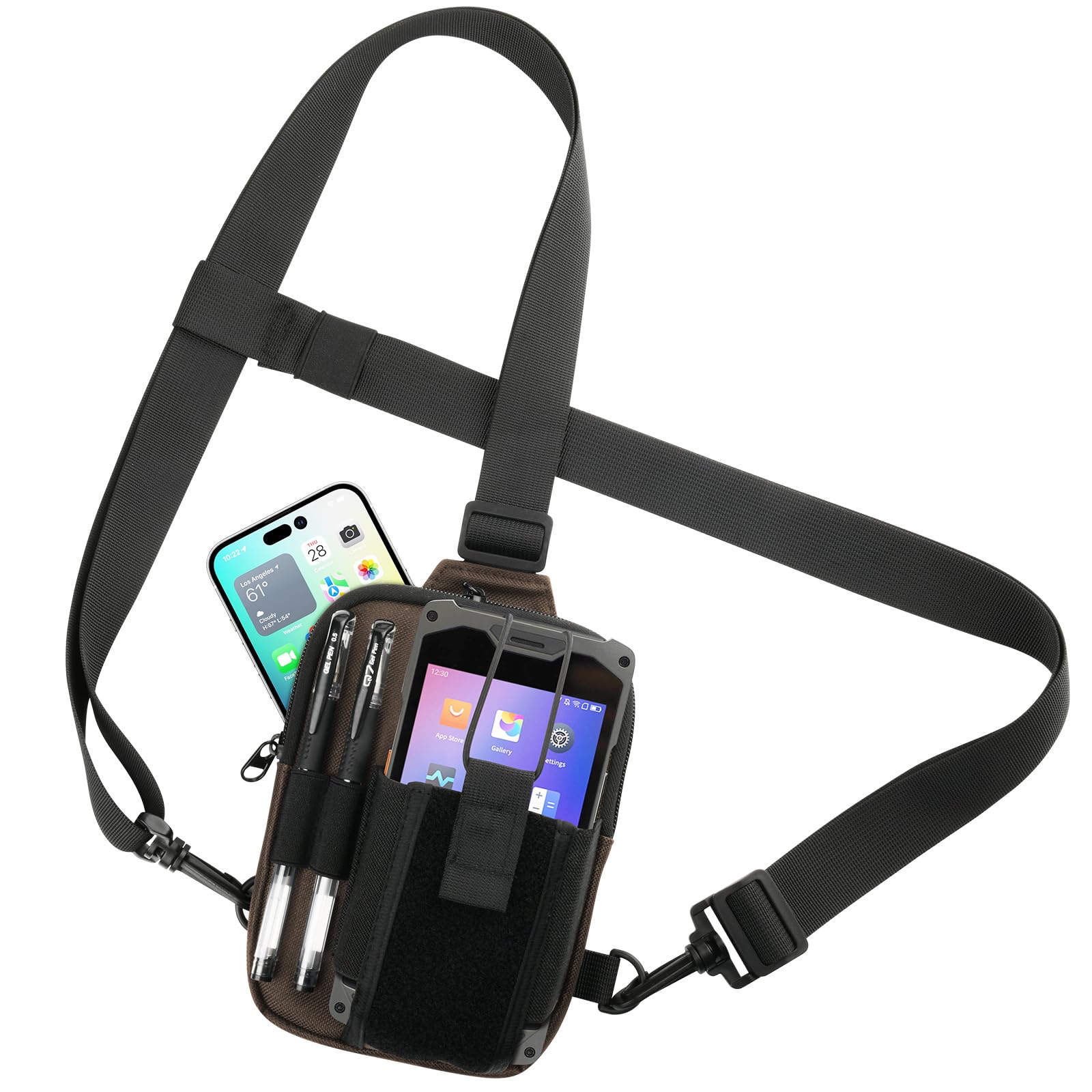 Snapklik.com : Scanner Holster, Universal Barcode Scanner Chest Harness ...