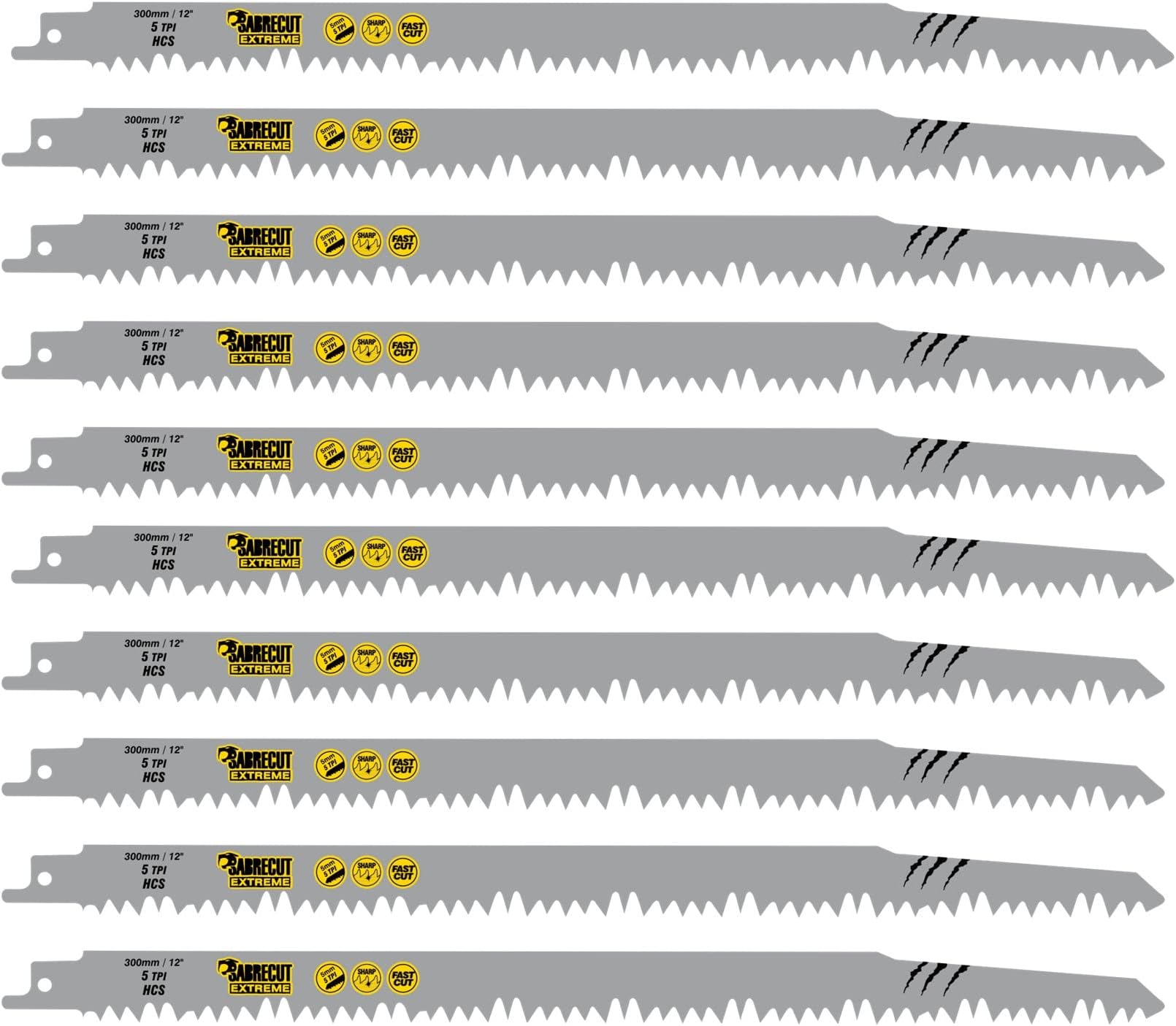 Bosch Professional 2608650676 5 pieces Sabre Saw Blade S 1531 L Top for ...