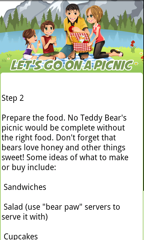 Let's Go On A Picnic - App on Amazon Appstore