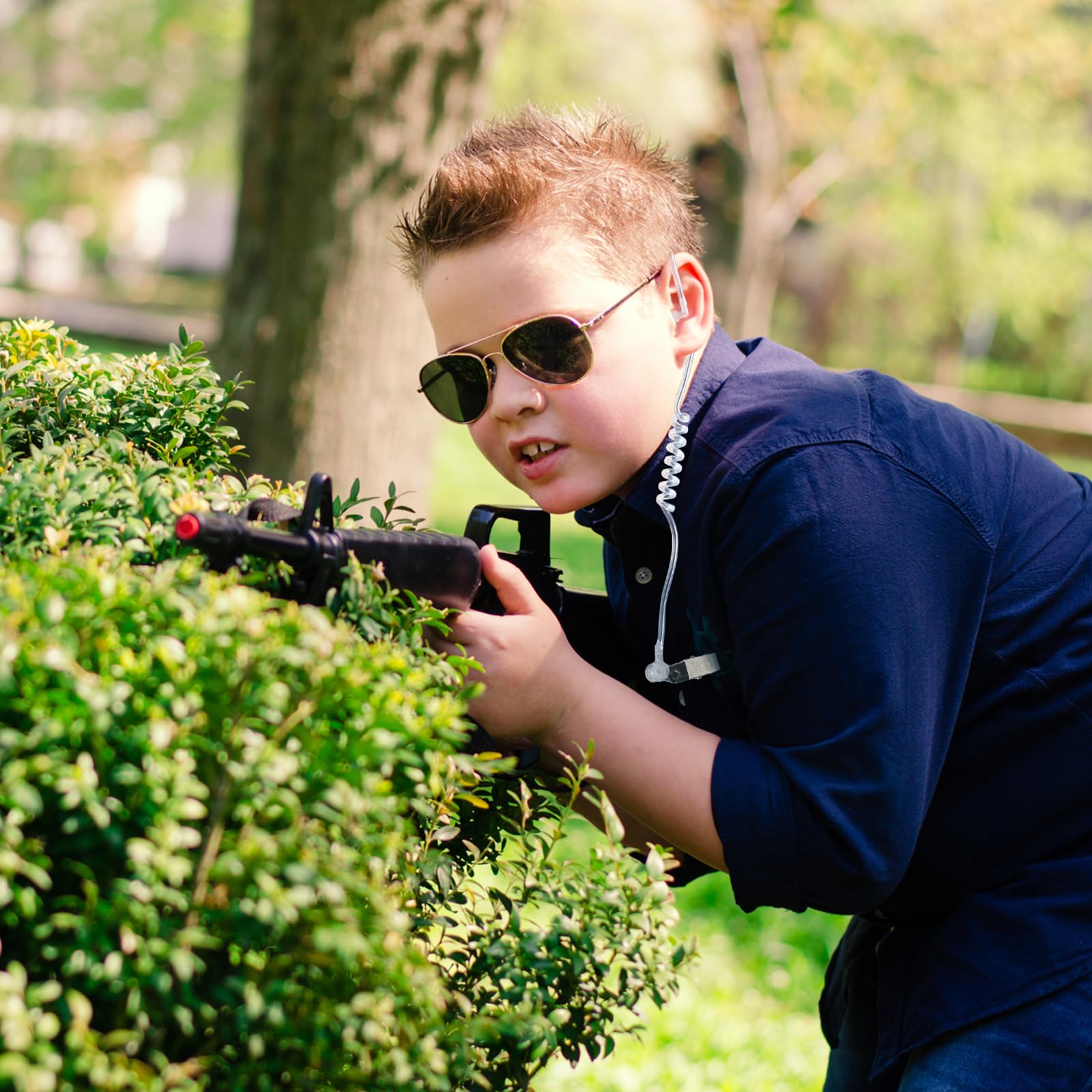 Snapklik.com : Spy Earpiece Secret-Service-Costume, Fake Earpiece For ...