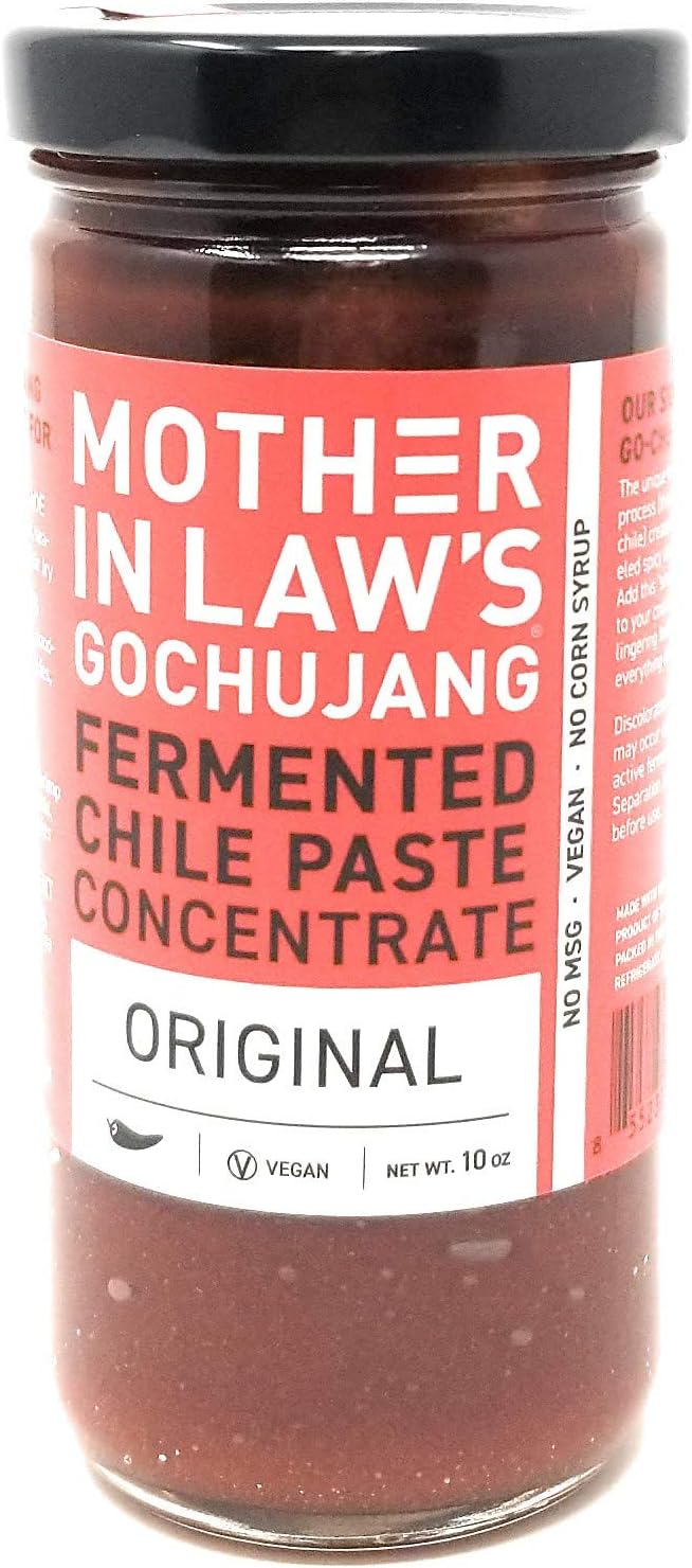 Amazon.com : Mother-In-Law's Kimchi Fermented Chile Paste, 10 Ounce ...