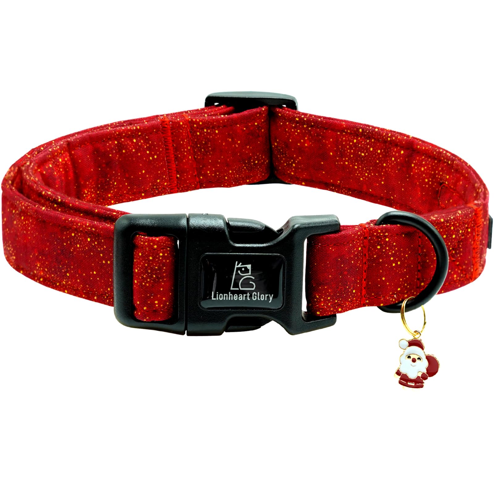 Amazon.com : Lionheart glory Christmas Dog Collar, Red Dogs Collar ...