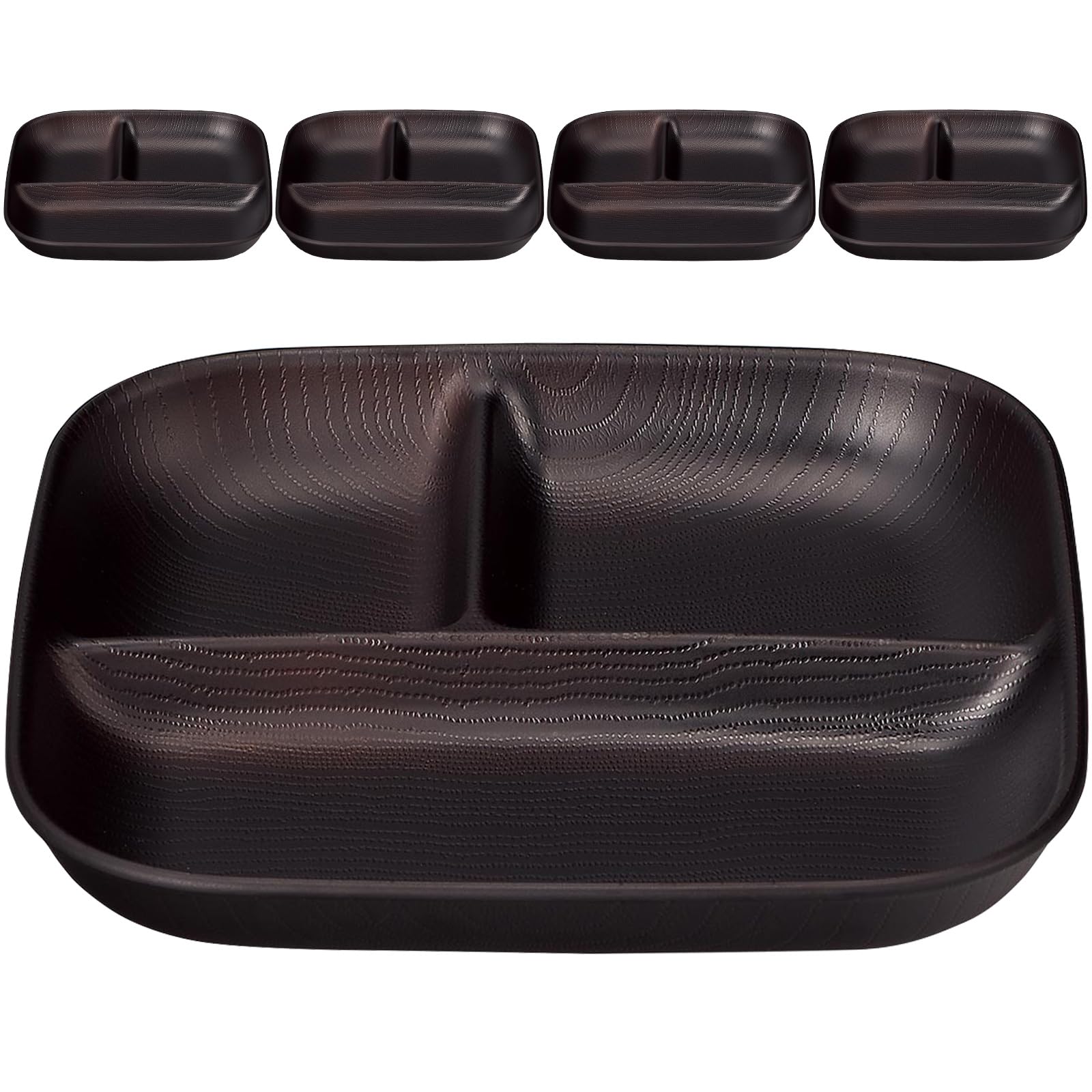 Amazon.co.jp: 【まとめ売り】【セット販売】【5個セット】正和 Showa 【NHhome & isso ecco】電子レンジ対応 食洗機対応 仕切りランチプレート クリーンコート ...