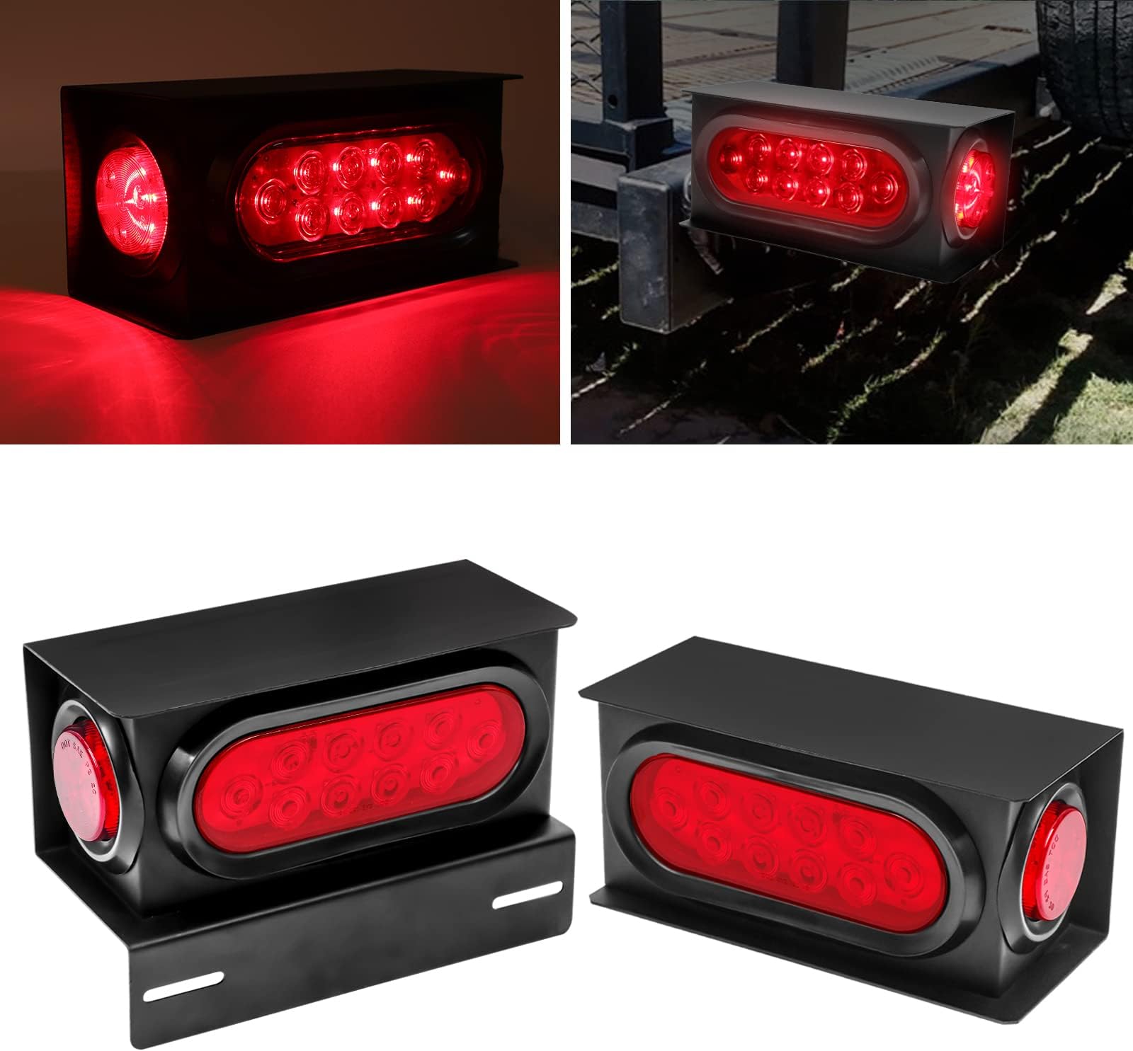 Amazon.com: ToughGrade Extreme Duty .095" Aluminum Tail Light Guard ...