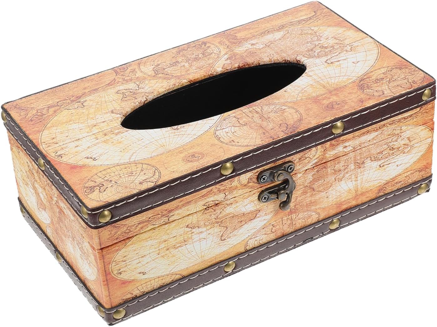 Cabilock Kasten Retro-Papierbox Aufbewahrungskorb aus Weidengeflecht ...