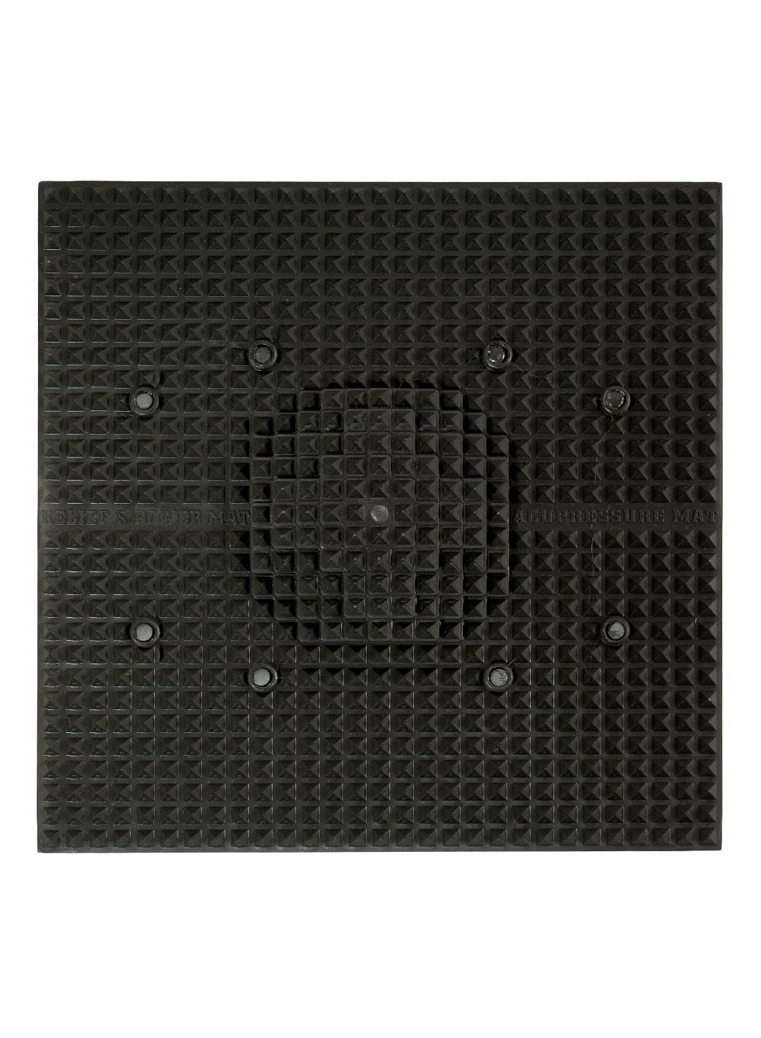 FIT & SHAPE Accupressure Mat with Magnetic Therapy Pyramids points Foot ...