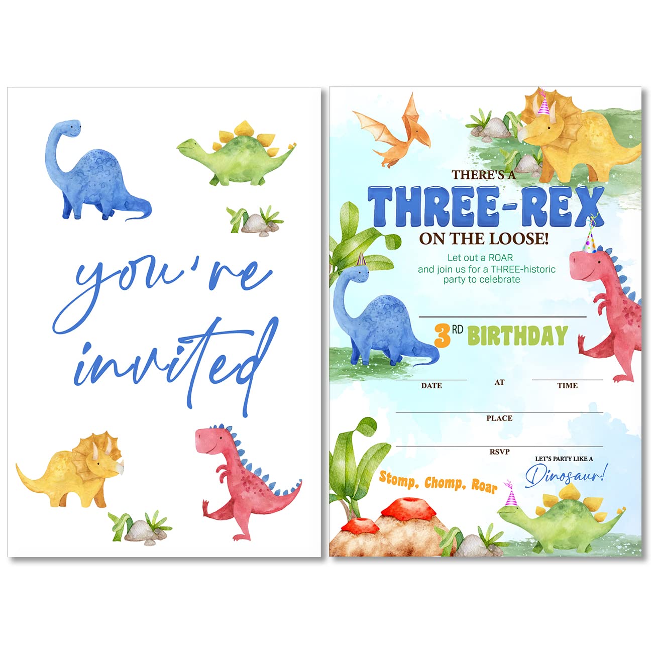 Three Year Birthday Party Invitation For Boys Photo & Art Print Kids