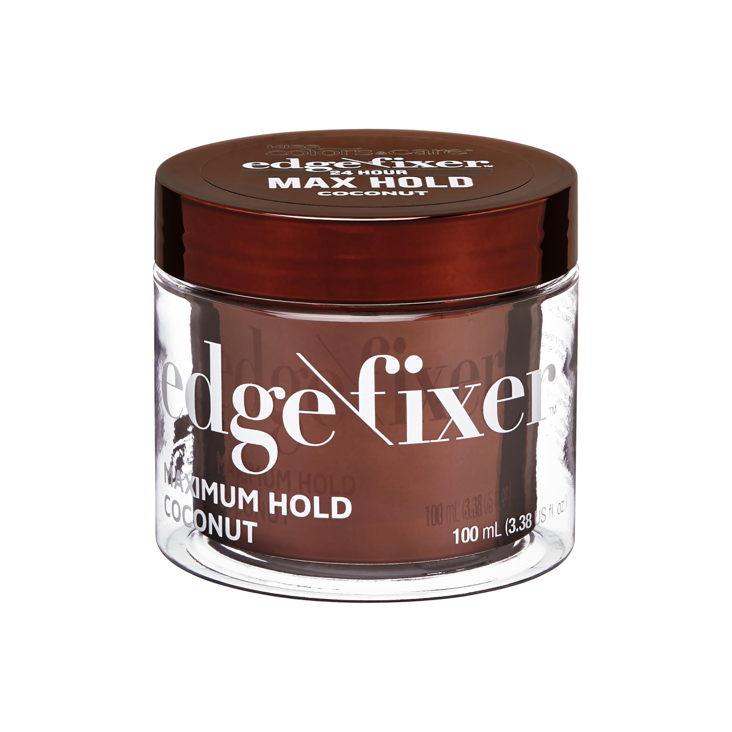 Amazon.com : KISS COLORS & CARE 24 Hour Maximum Hold Scented Edge Fixer ...