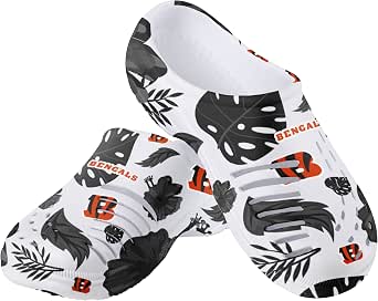 Amazon.com : FOCO Women's Floral Team Spirit Clog Sandals : Sports ...