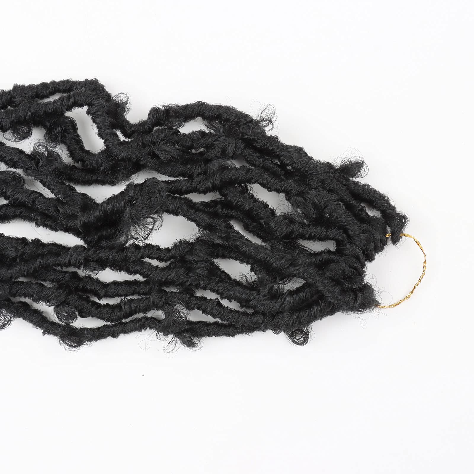 Snapklik.com : 5 Packs 18 Inch Butterfly Locs Crochet Hair For Black ...