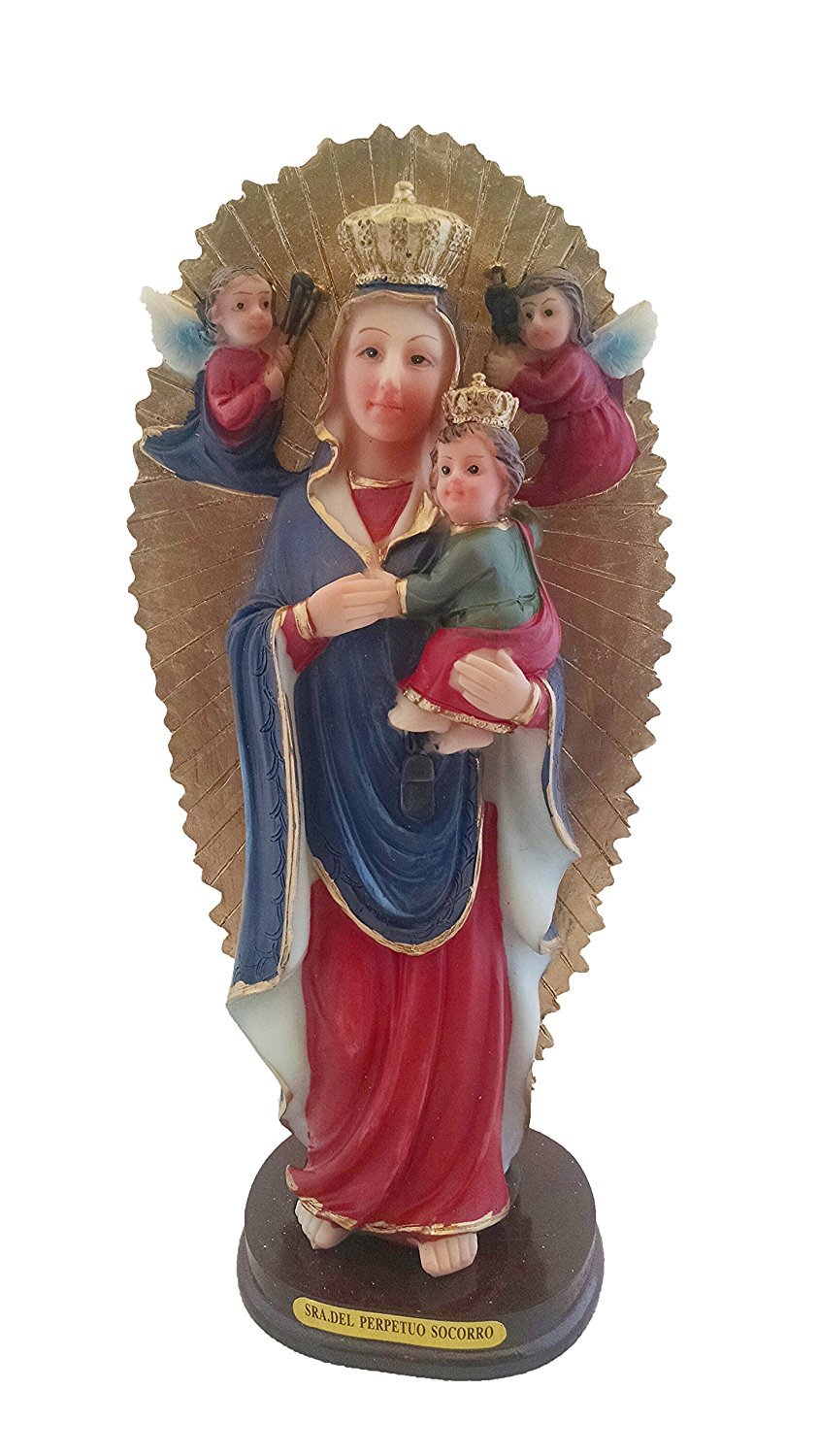 Buy 12" Madre del Perpetuo Socorro Statue of Our Lady of Perpetual Help ...