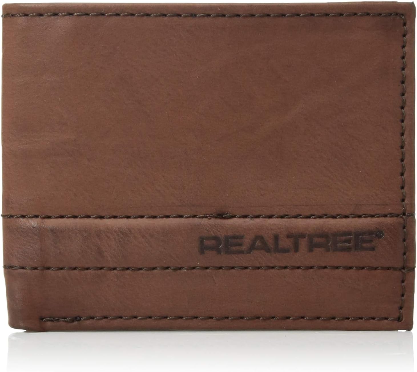 Realtree mens Rfid Blocking Passcase Bi Fold Wallet, Brown/Camo, One ...
