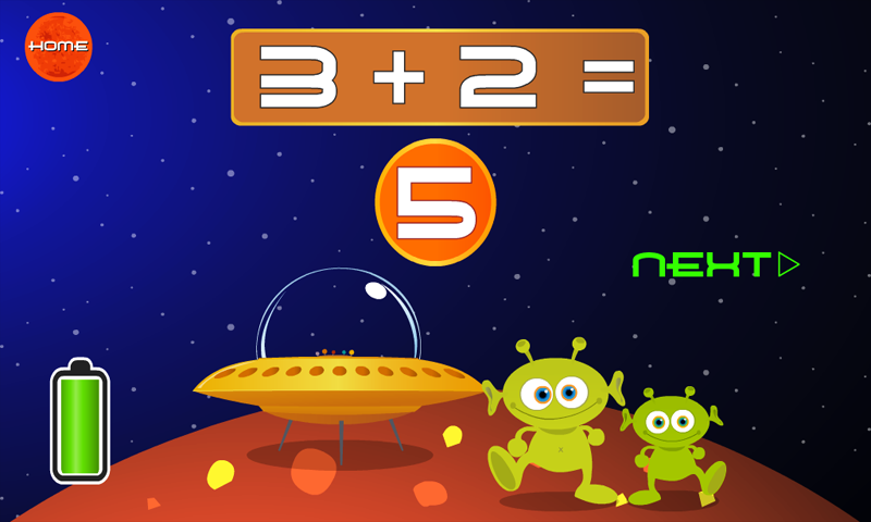 Space Math Game