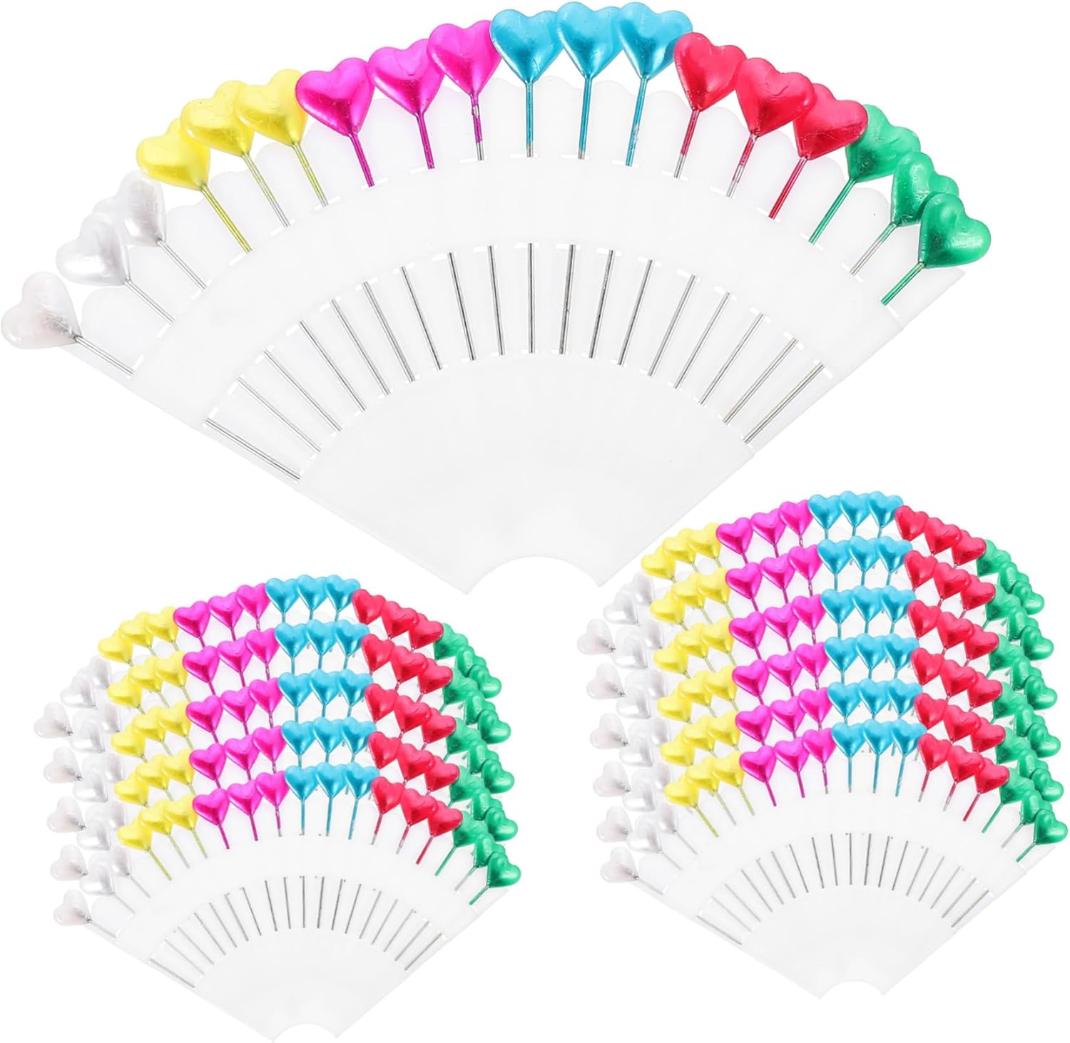 Amazon.com: EXCEART 216pcs Pearlescent Register Pin Dress Making Pins ...