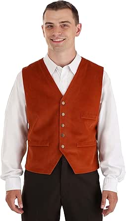 Amazon.com: Lord of the Rings Adult Hobbit Costume Vest - Bilbo Baggins ...