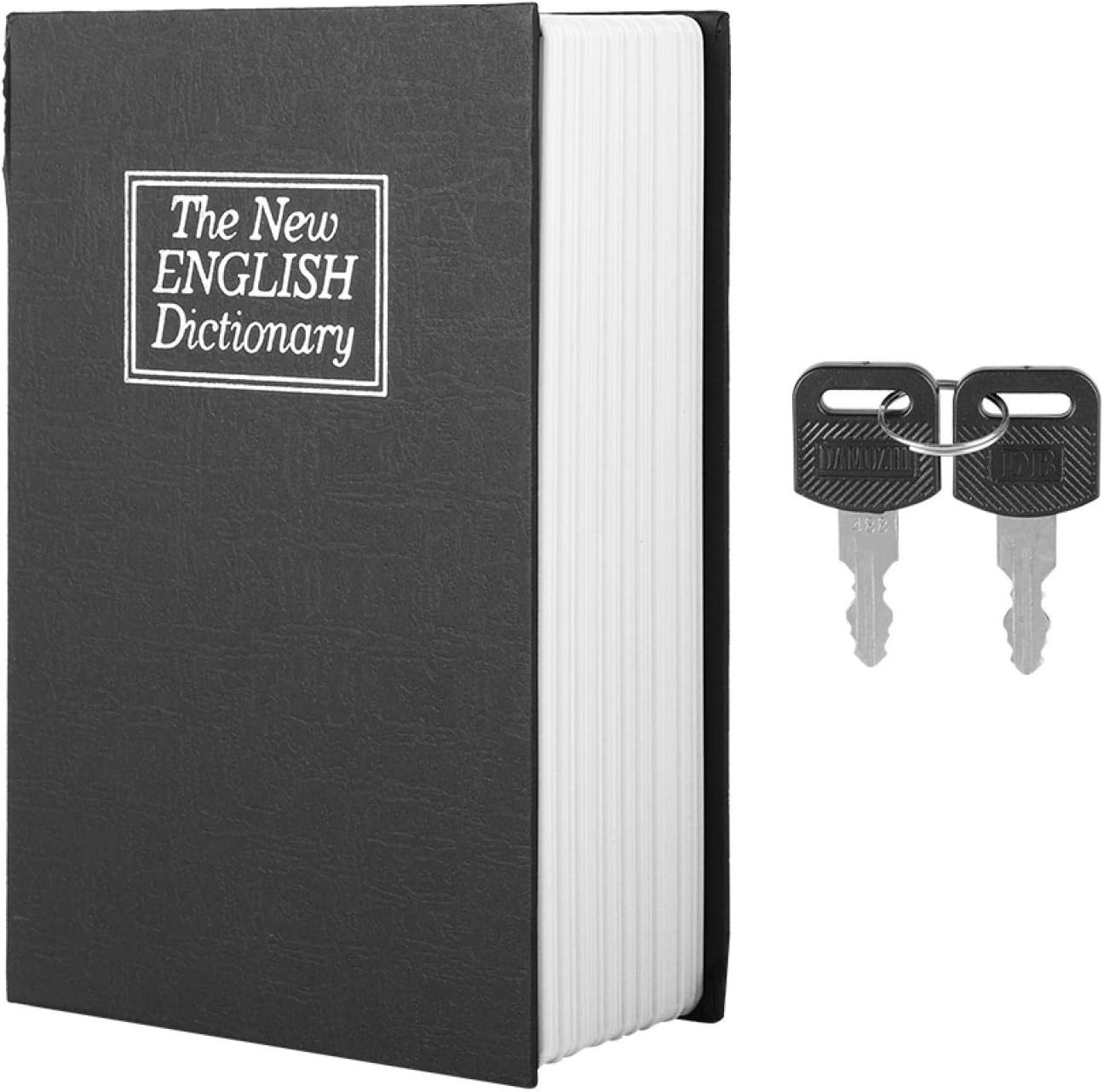 Amazon Basics Book Safe- Key Lock- Large, Blue : Amazon.co.uk: DIY & Tools