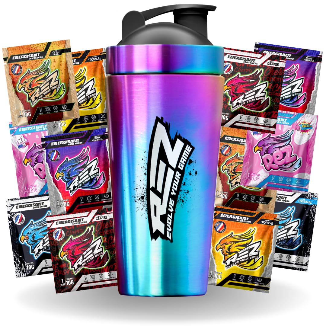 REZ | Pack Starter Premium | Energy Drink en Poudre | Boisson ...