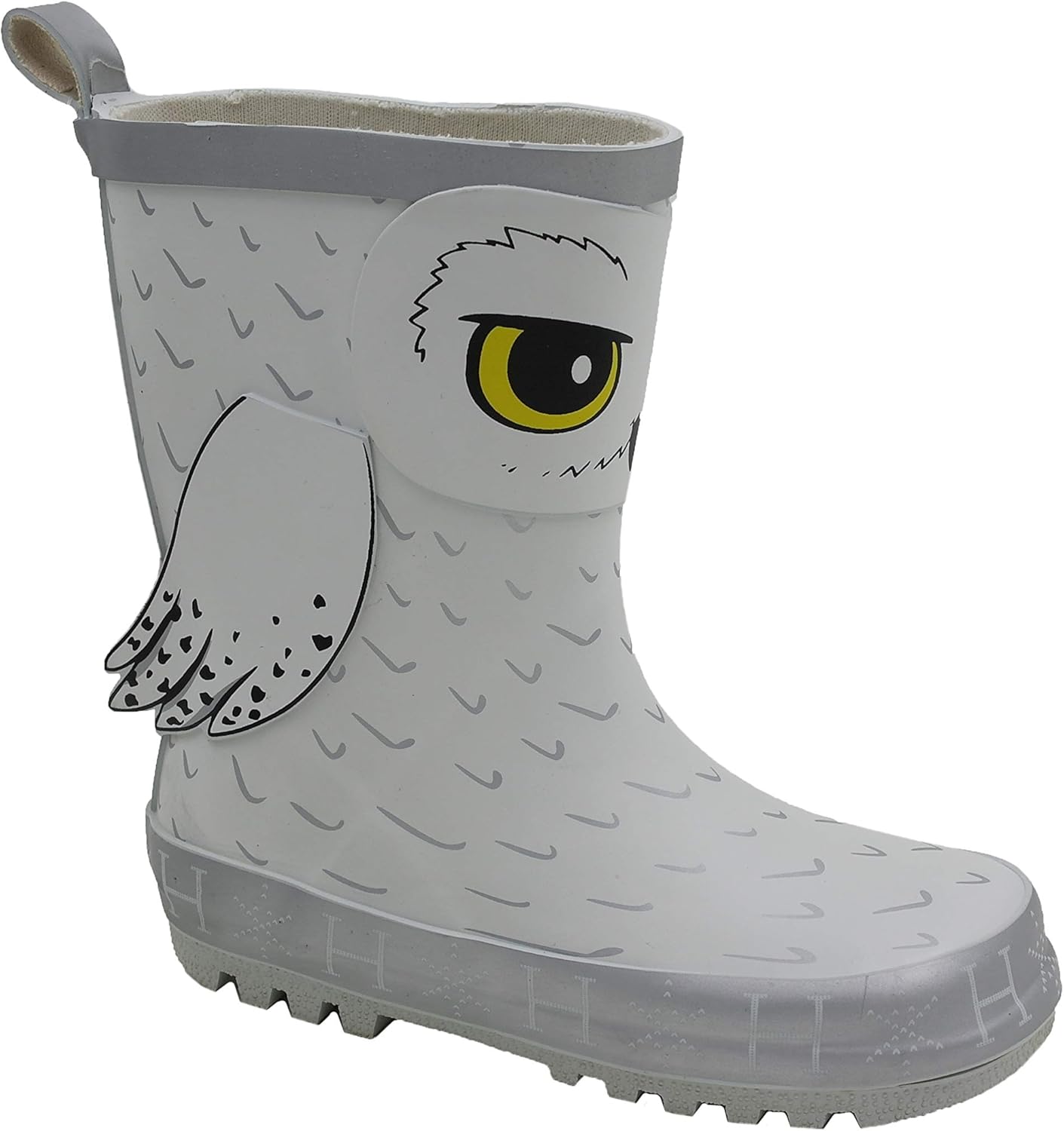 WarnerBros Childs Harry Potter Hedwig Wellington Boots (UK 9) White ...