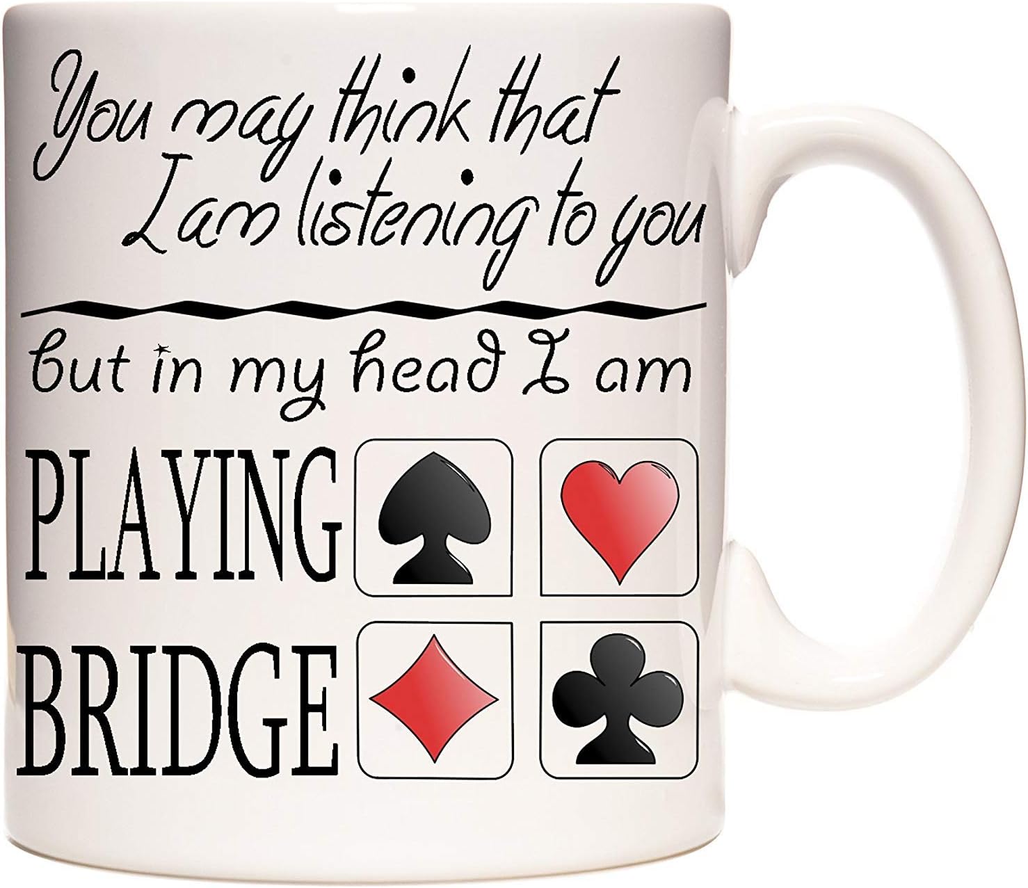 verytea Bridge Mug – Now Who’s the Dummy? - great gift for bridge ...