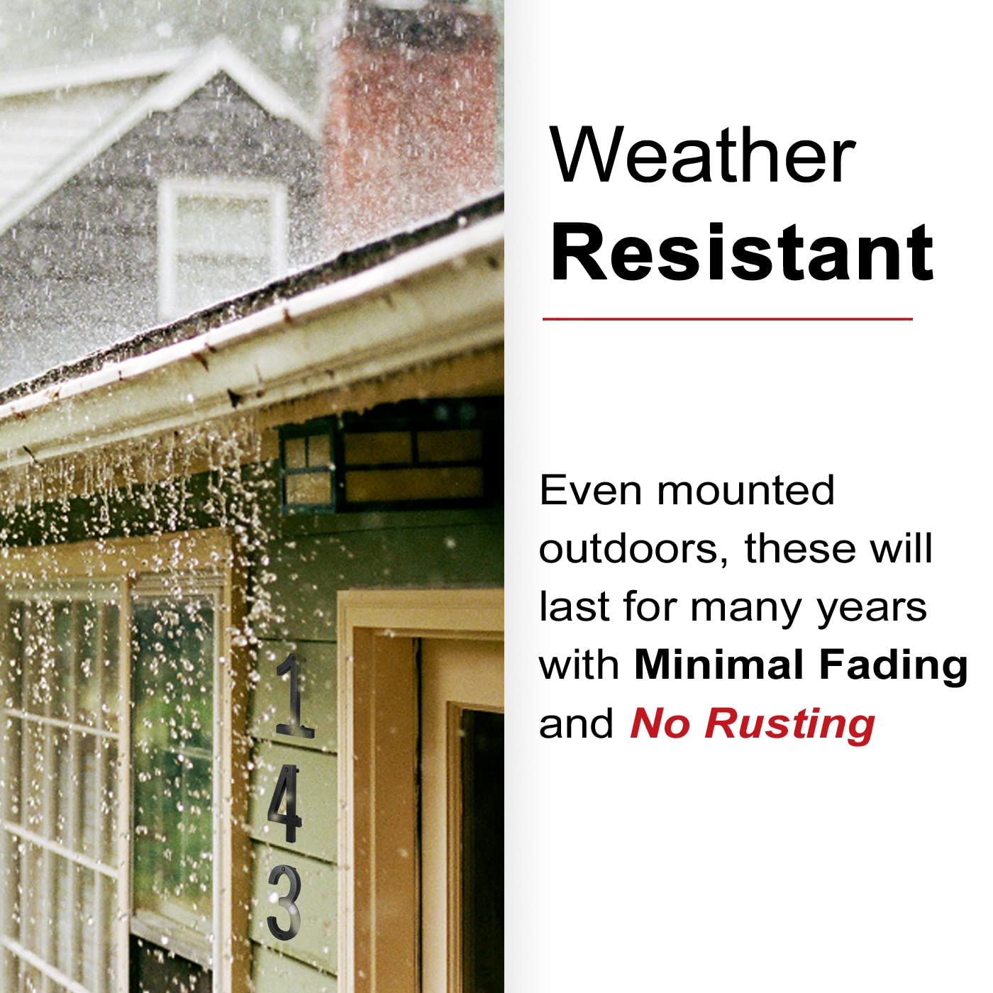 Snapklik.com : NACH Floating Mount Colonial Heavy Duty Cast Iron House ...
