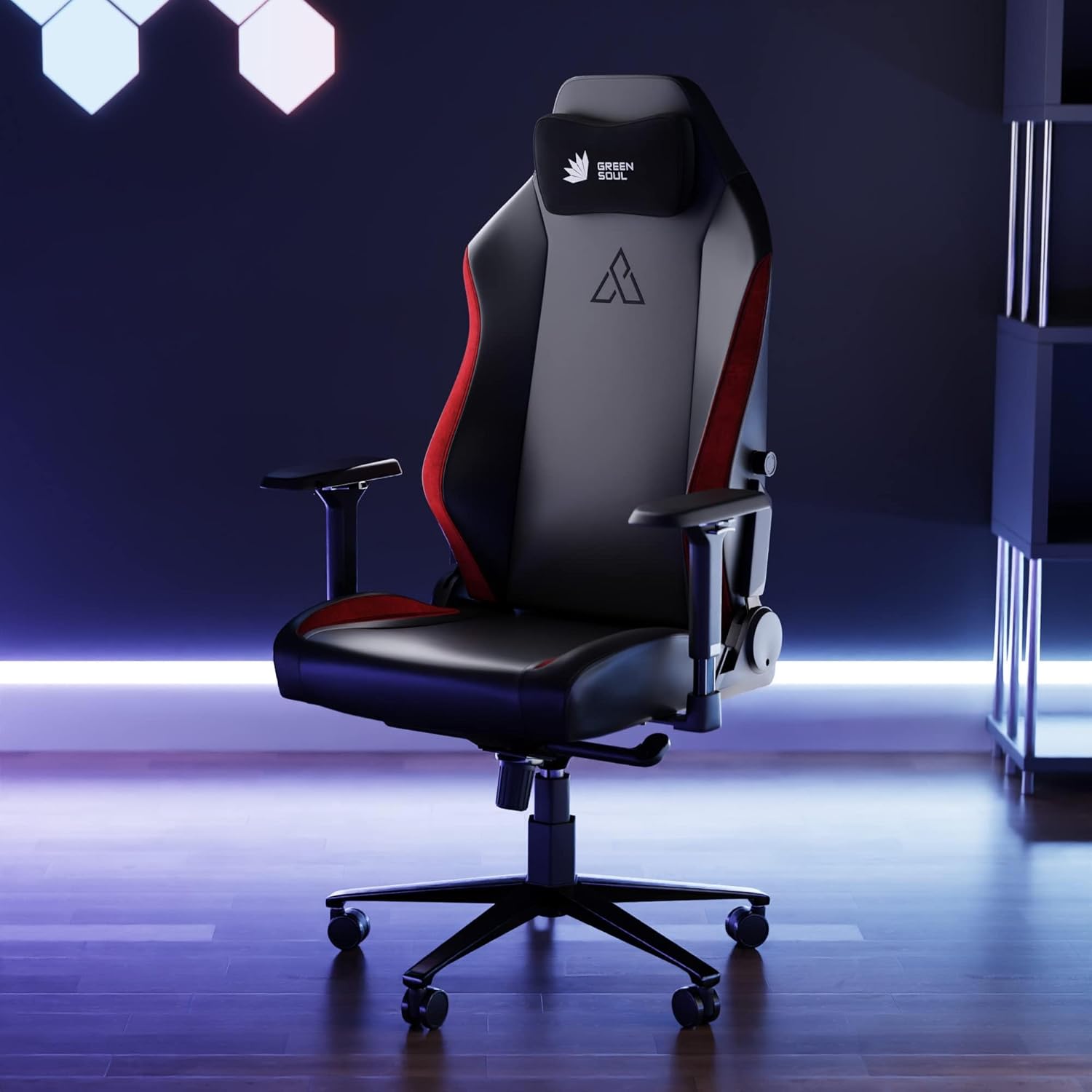Green Soul Assassin Ergonomic Gaming Chair, Multifunctional Computer ...