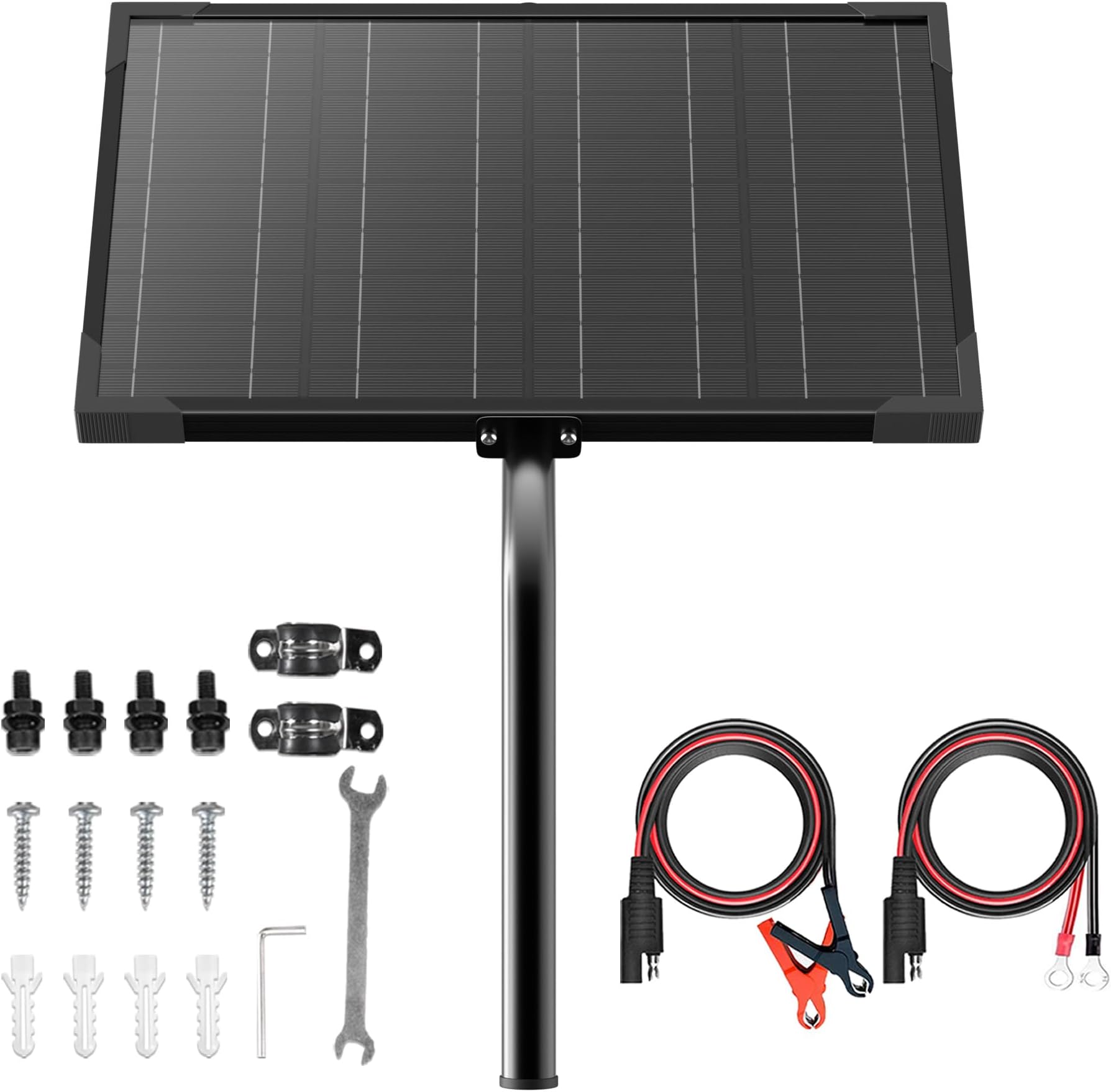 Amazon.com : 10 Watt Solar Panel Kit Replace FM123 for Mighty Mule ...