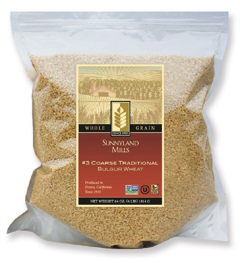Amazon.com : #3 Coarse Traditional Bulgur Wheat, 4lbs (2 pack ...