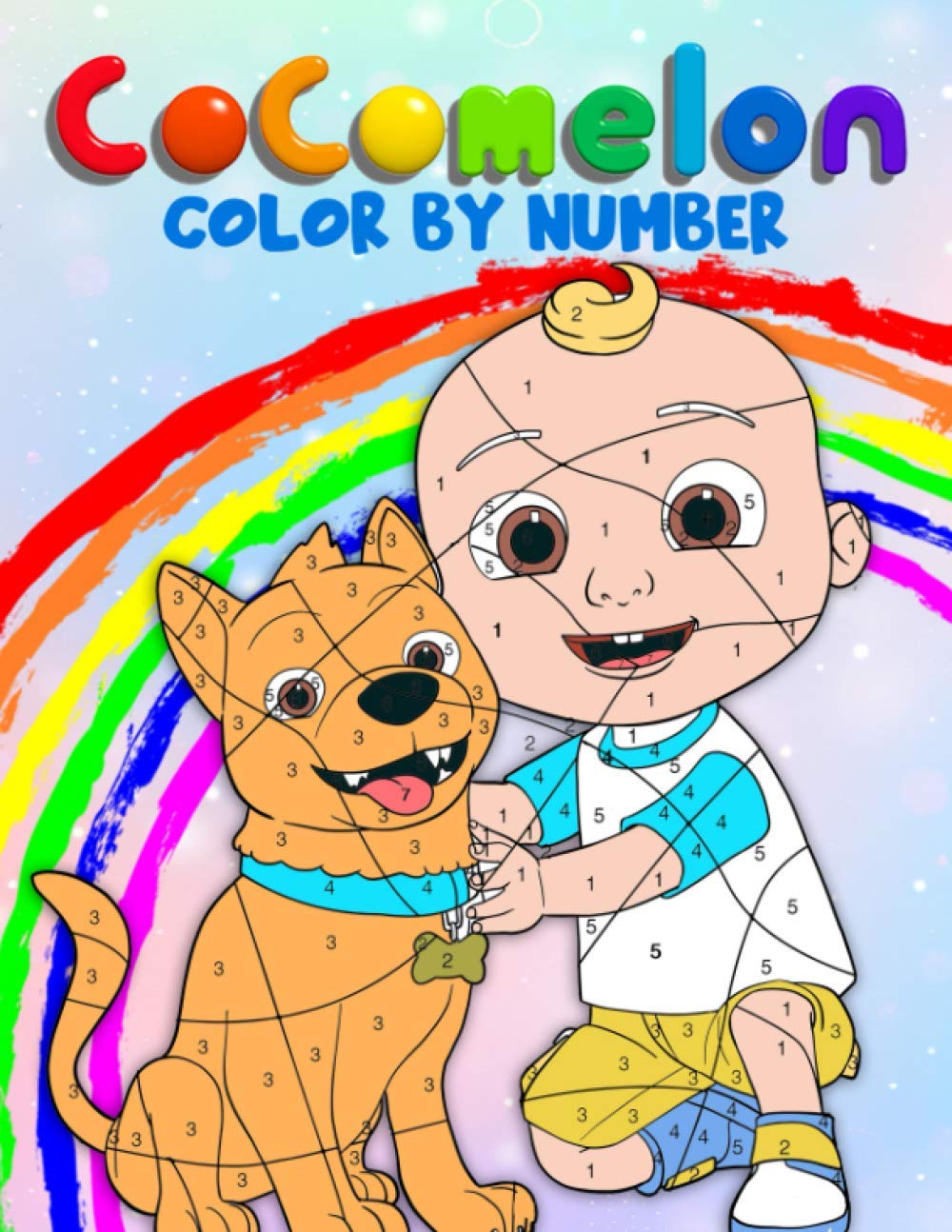 Cocomelon Color By Number A New Coloring Game Version Is | Desertcart ...