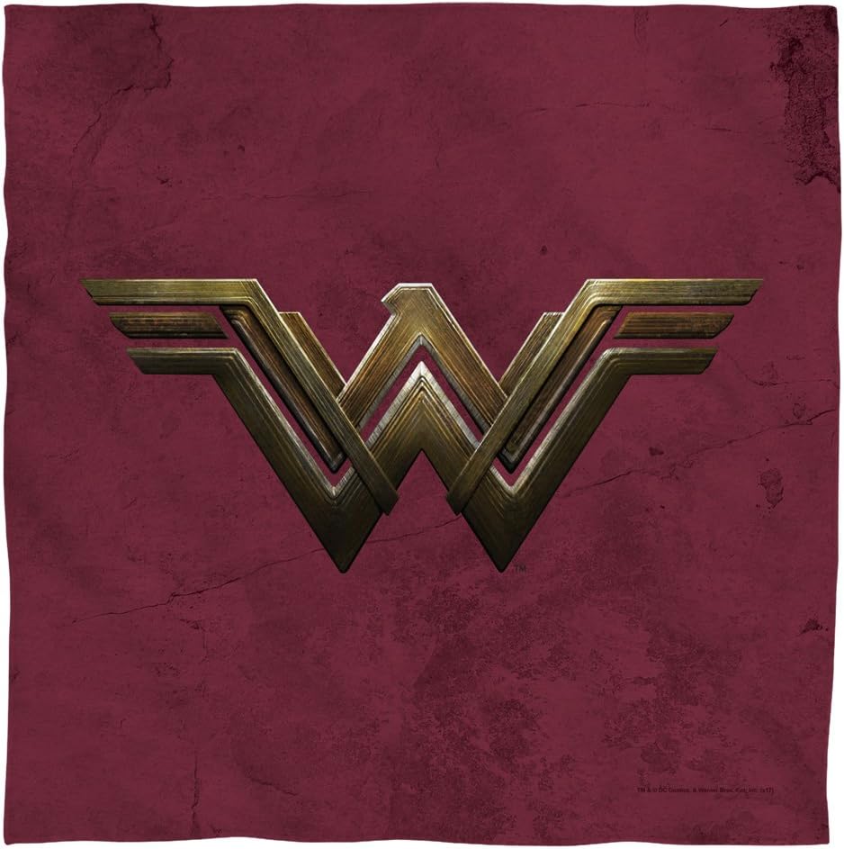 Amazon.com: Trevco Wonder Woman Movie Emblem Bandana (21 in x 21 in ...