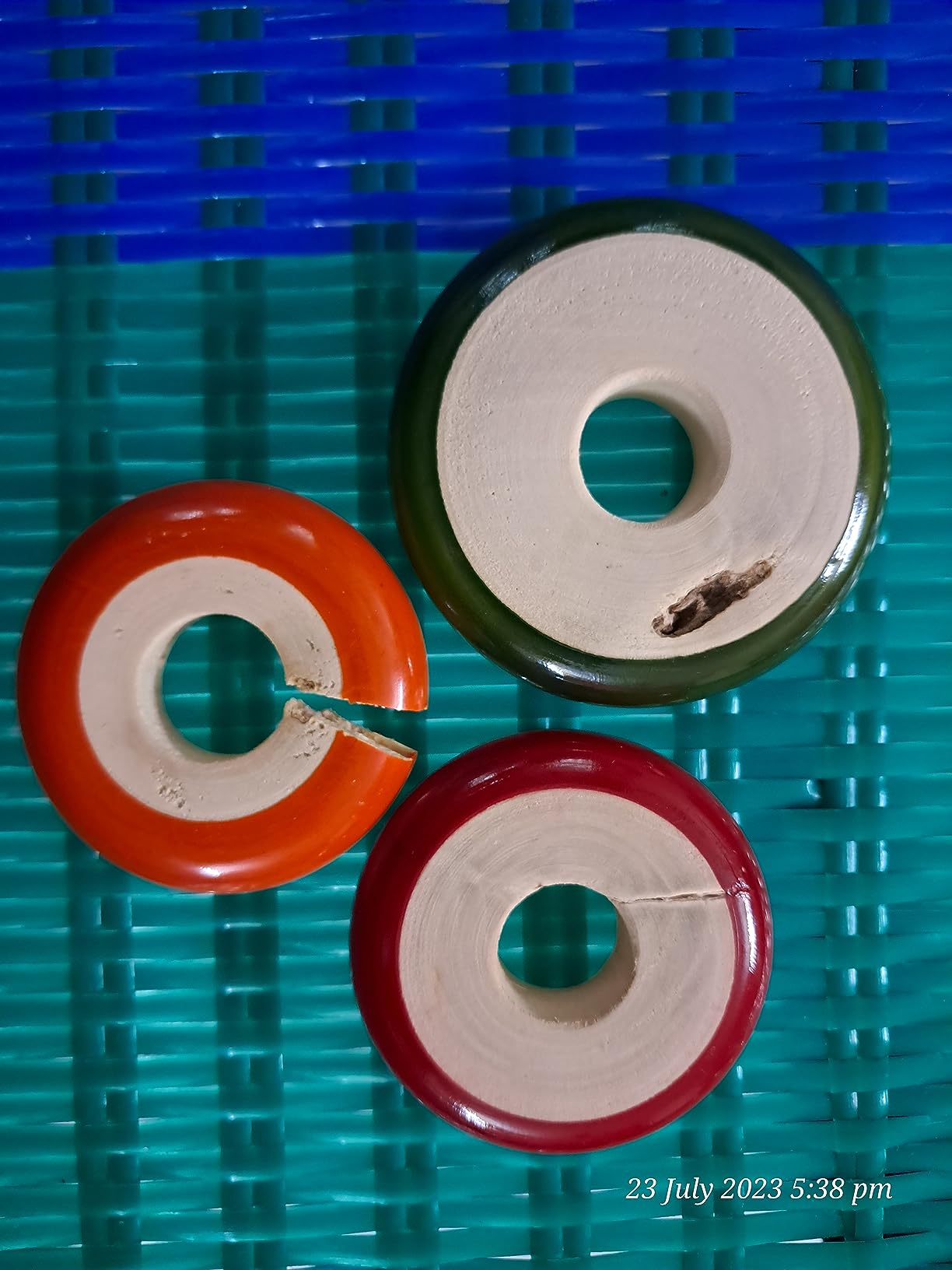 CHANNAPATNA TOYS Wooden Roly Poly Balancing Doll & Stacking Rings Toys ...