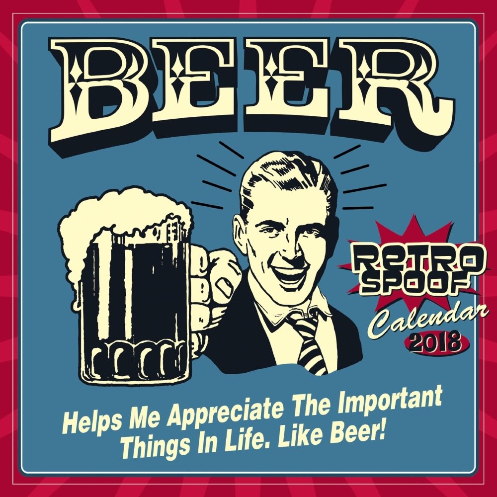 Amazon.com: Retro Spoof 2018 Wall Calendar: 9781438853215: Trends ...