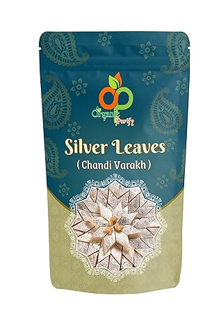 Organic Purify Chandi Vark/German 100% Pure World's Finest Silver ...