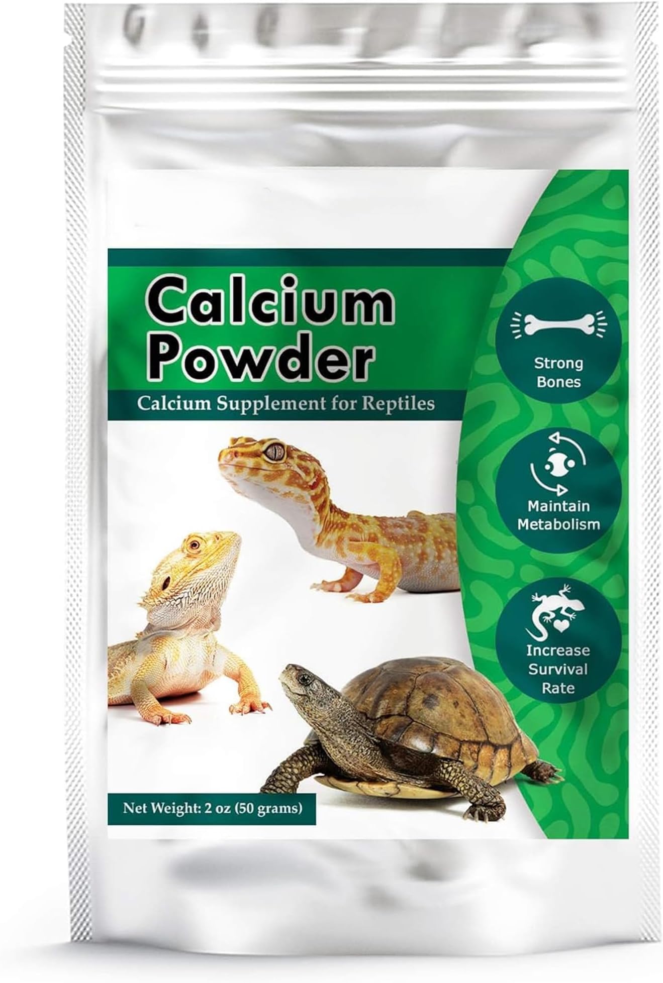 Amazon.com : CoCoo Reptile Calcium Powder, Ideal for Leopard Geckos ...