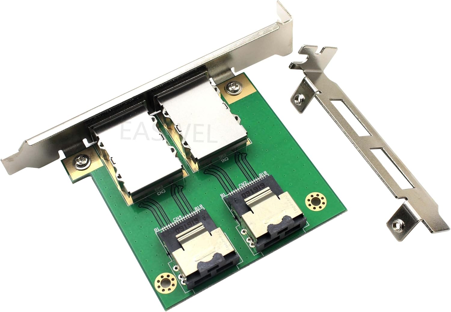 Amazon.com: Dual Ports Mini SAS SFF-8088 to 36Pin SFF-8087 PCBA Female ...