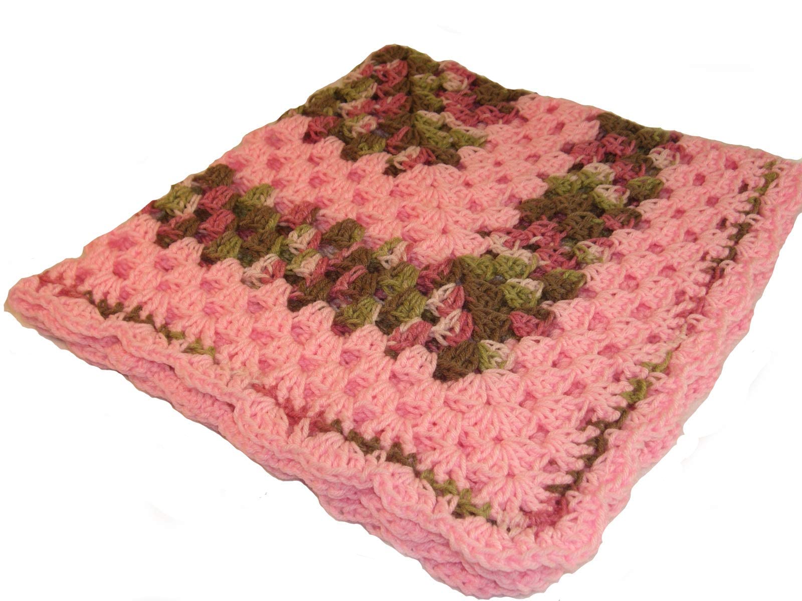 Pink Camouflage Crochet Pattern