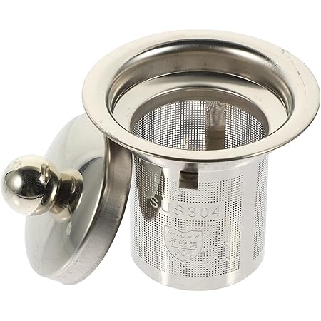 Amazon.com: Hemoton Tea Strainer Insert with Lids Stainless Steel Tea ...