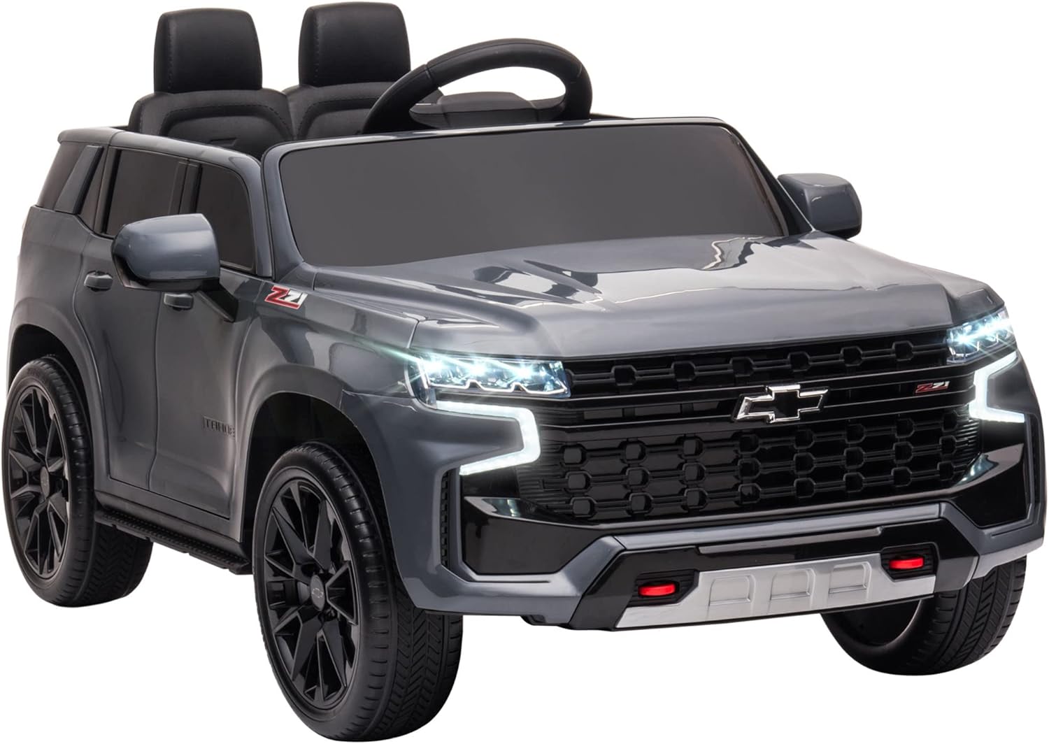 Amazon.com: Aosom Chevrolet Tahoe Licensed Kids Ride on Car, 12V ...