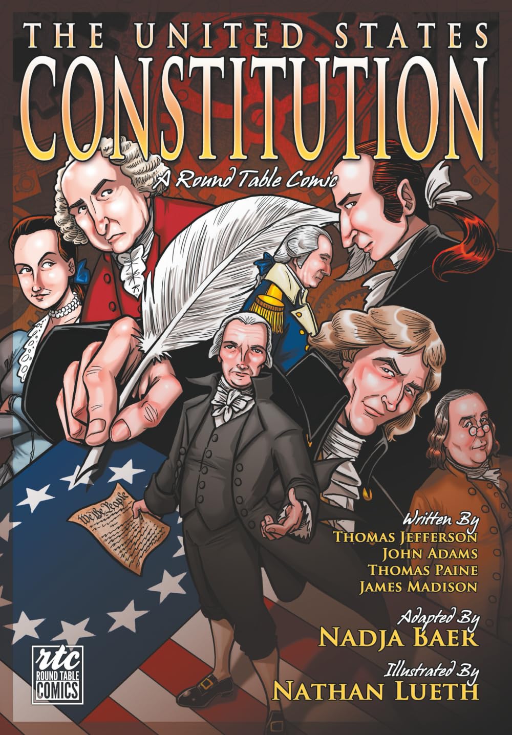 The United States Constitution: A Round Table Comic: Jefferson, Thomas ...