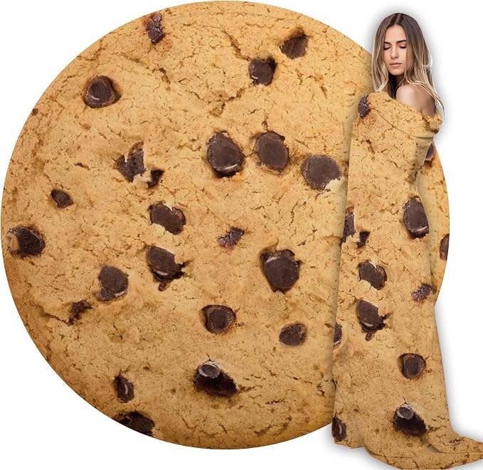Amazon.com: Cookie Blanket for Adult and Kids, Soft and Comfortable ...