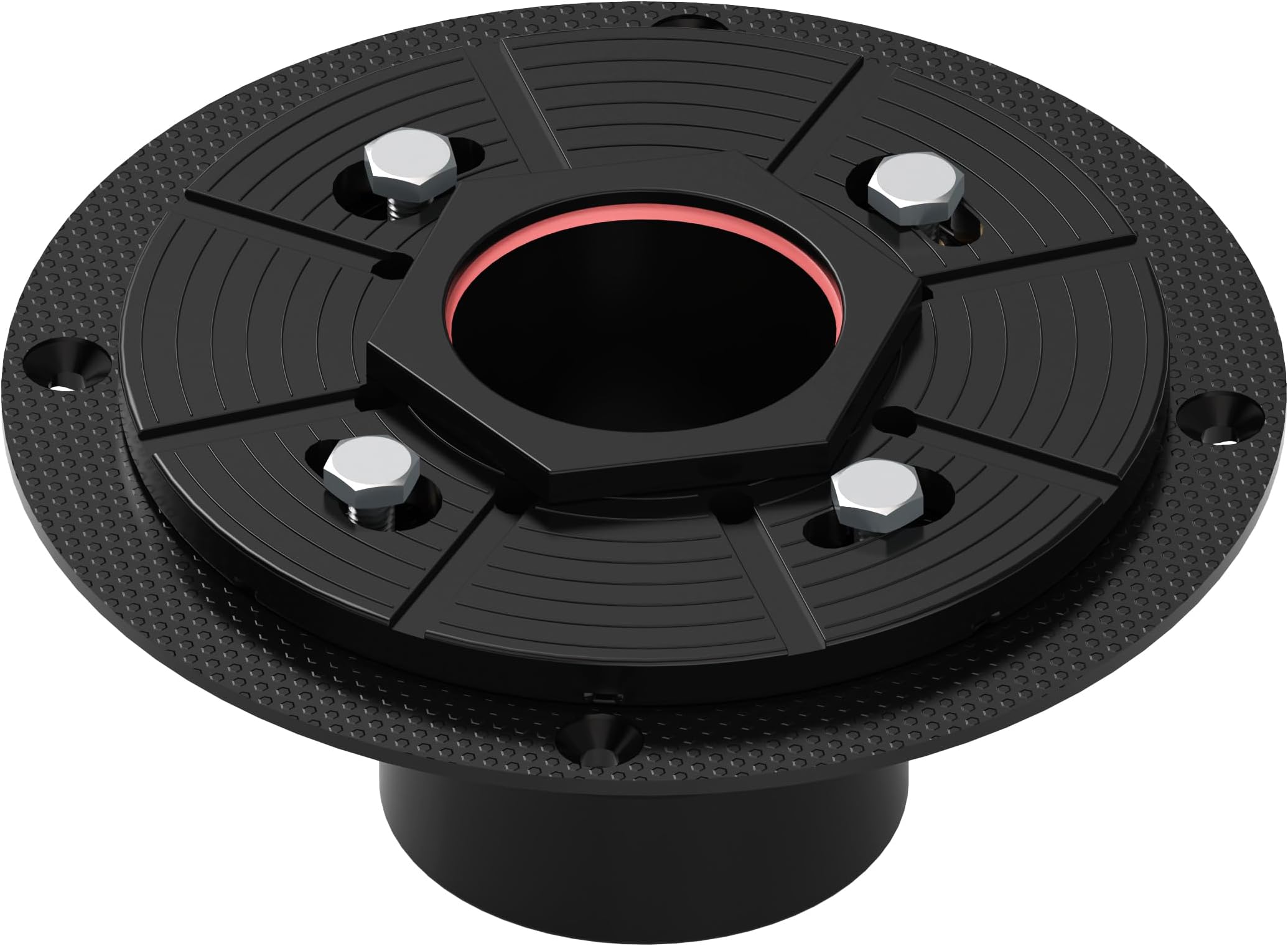 DEOKXZ 2 Inch Shower Drain Base Flange Kit Base, Threaded Adjustable ...