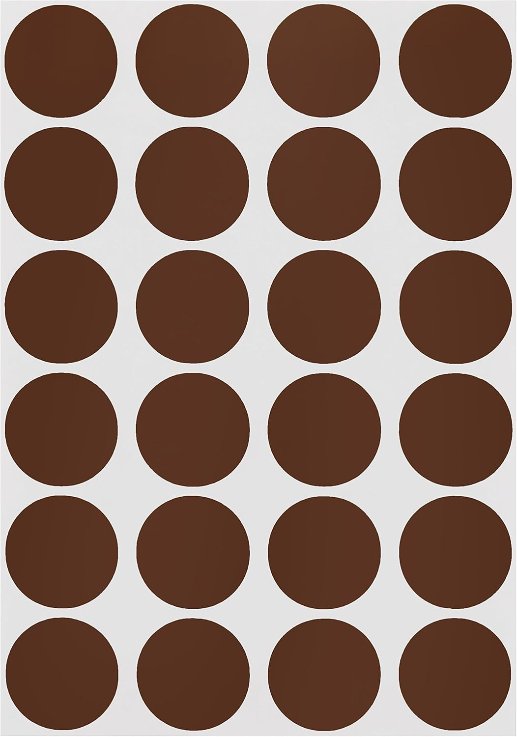 Amazon.com : ChromaLabel 3/4 Inch Round Colored Stickers, Permanent ...