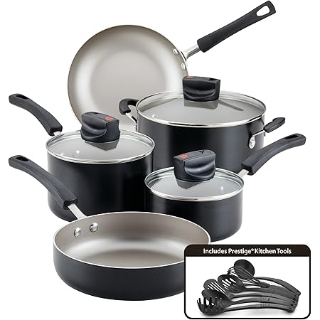 Amazon.com: Farberware Classic Stainless Steel Cookware Pots and Pans ...